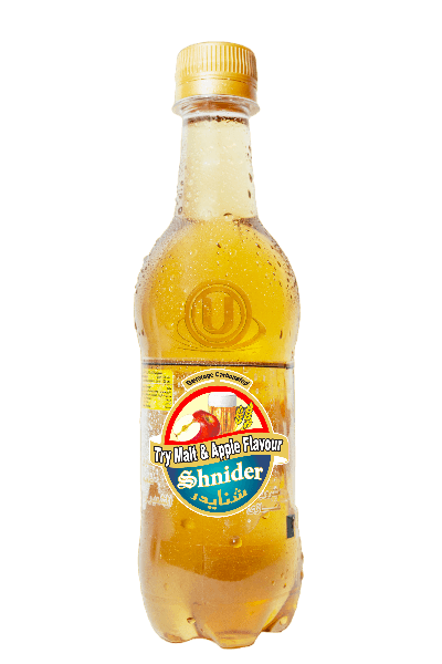 Buy Shnider Apple Malt Drink, 385ml Online in Egypt | Talabat Egypt