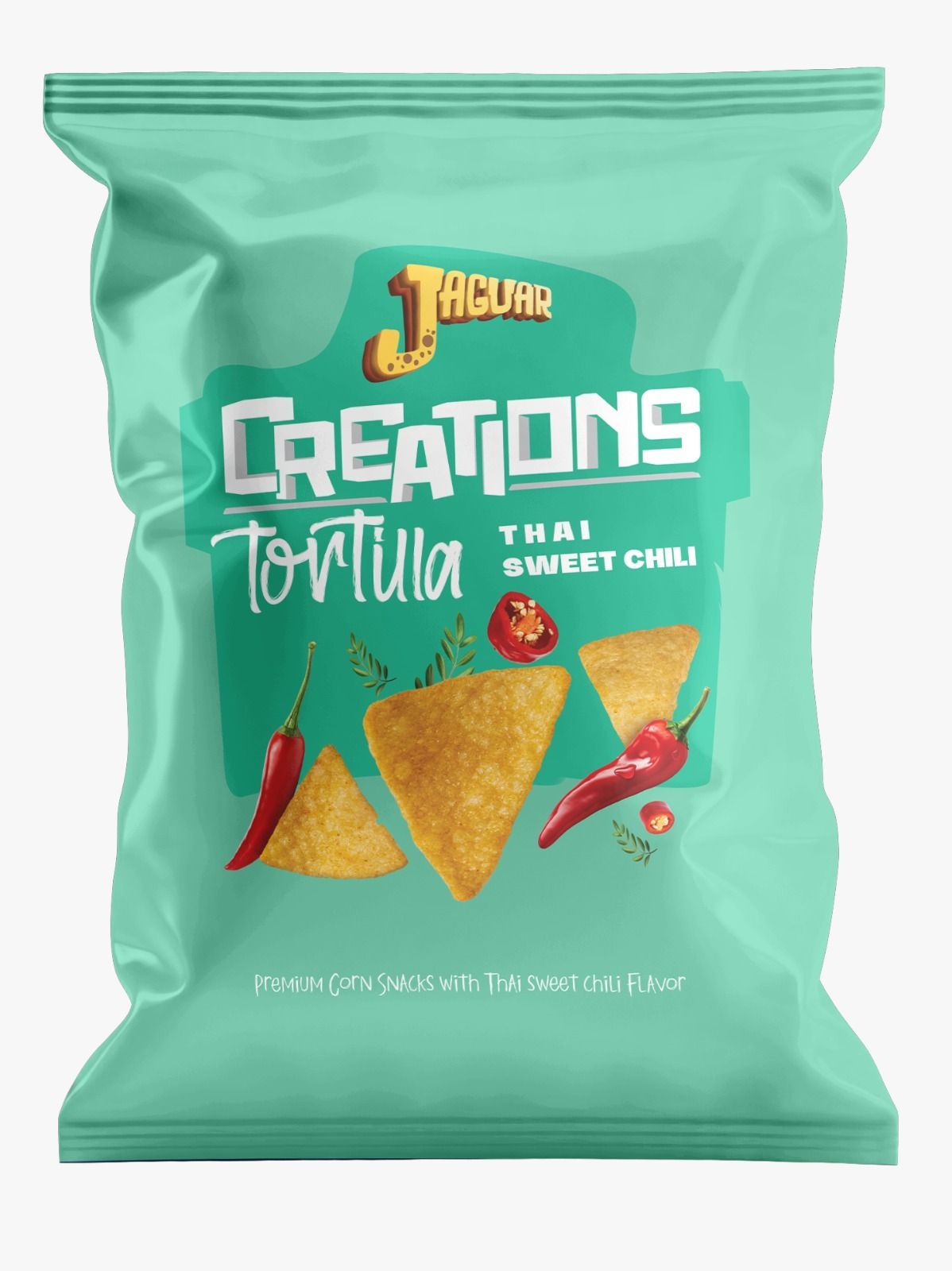 Buy Jaguar Creations Premium Corn Snacks with Thai Sweet Chili Tortilla ...