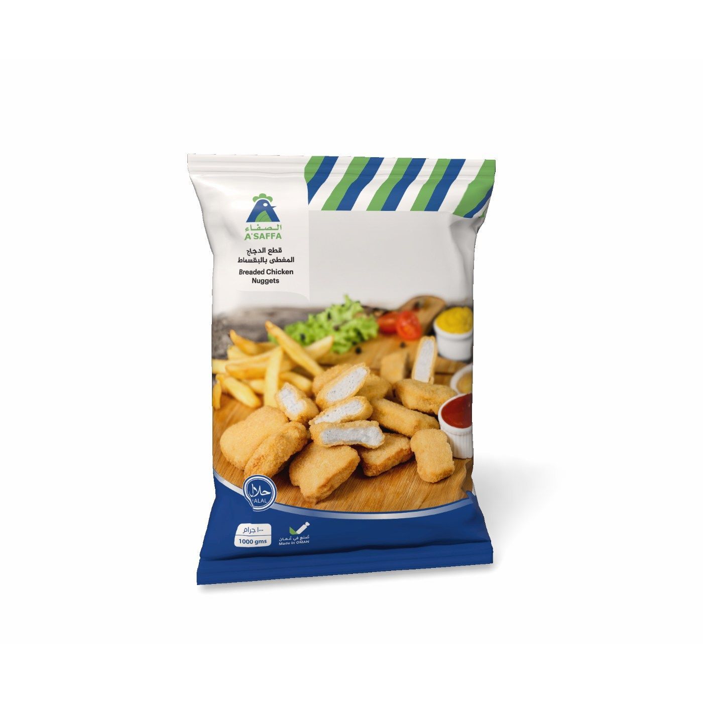 Buy A'Saffa Chicken Nuggets, 1kg Online in Oman | Talabat Oman