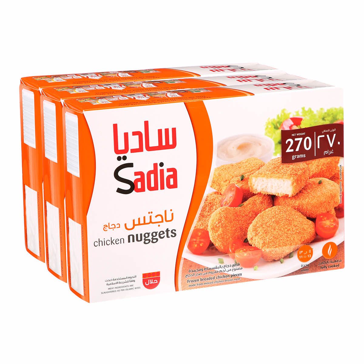 Buy Sadia Chicken Nuggets Traditional 400g (2+1 Free) Online in Oman ...