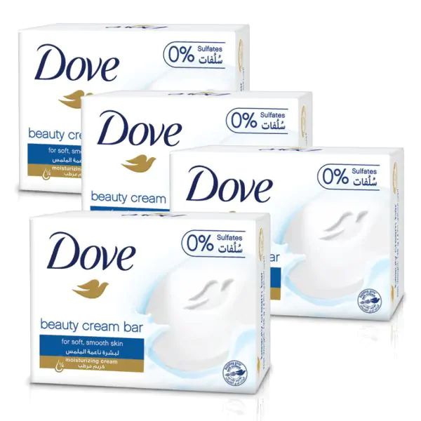 Buy Dove Original Moisturising Soap Bar, 4x125g Online in Oman ...
