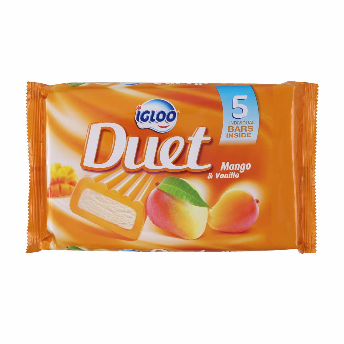 Buy Igloo Duet Mango & Vanilla Ice Cream Bars, 5x65ml Online in Bahrain ...
