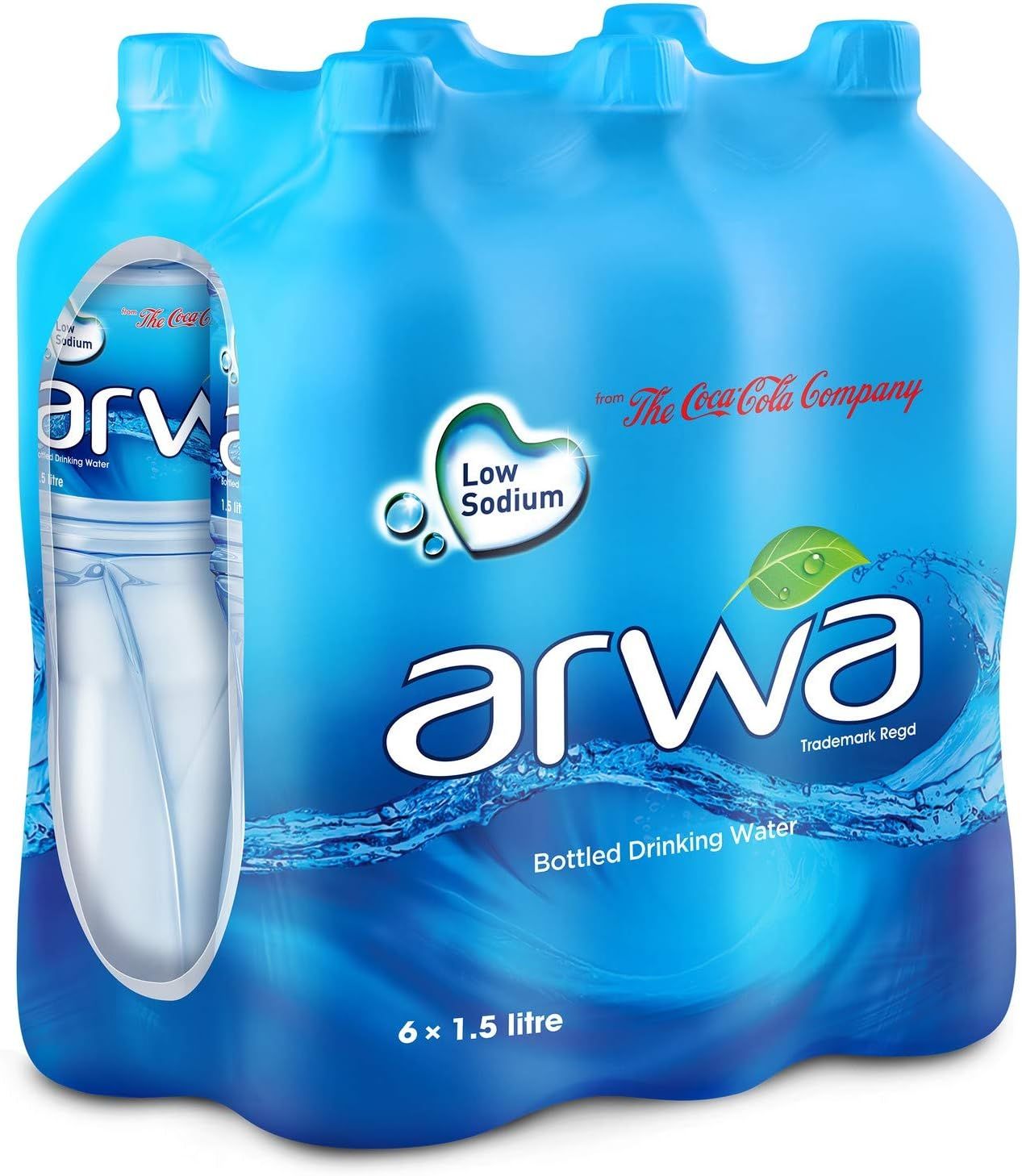 Buy Arwa Low Sodium Bottled Drinking Water, 6x1.5L Online in Oman ...