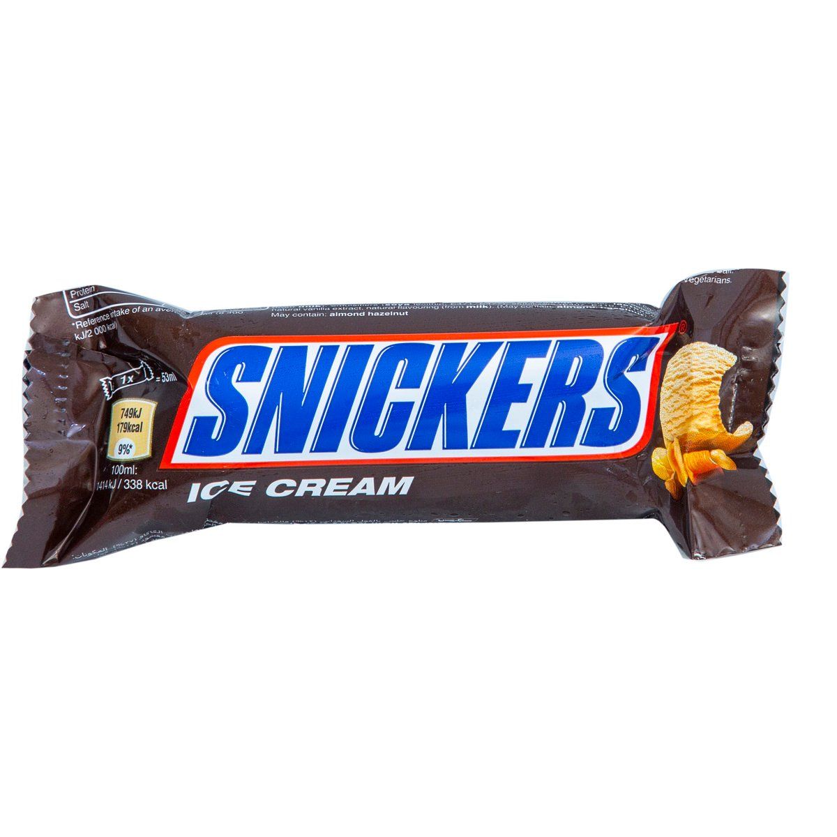 Buy Snickers Chocolate Ice Cream Bar, 48g Online in Bahrain | Talabat ...