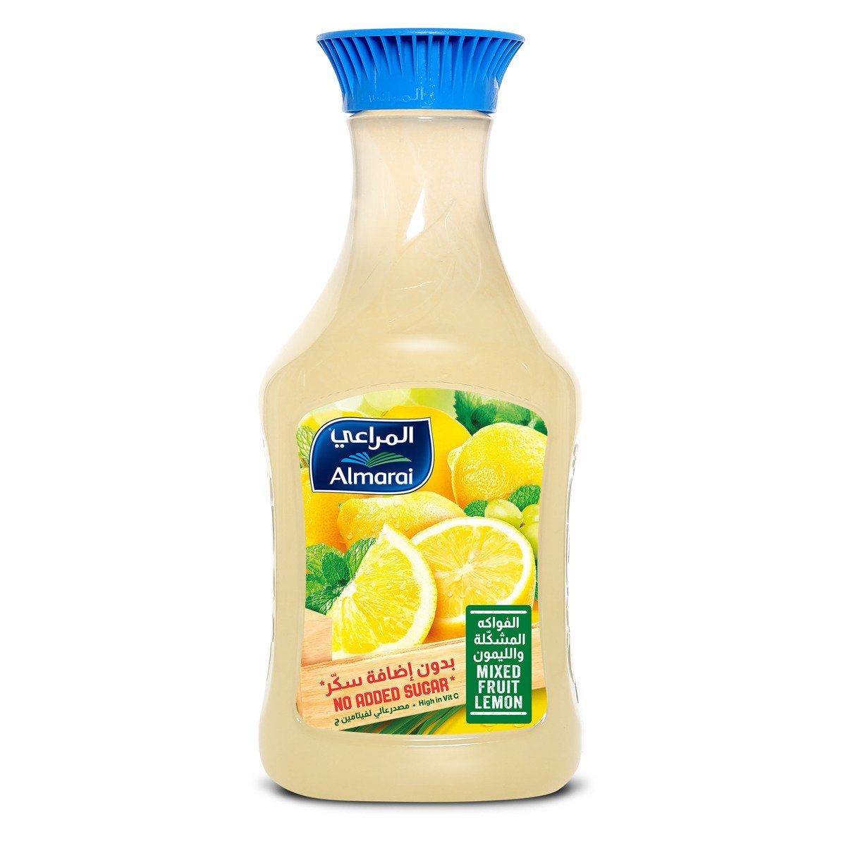 Buy Almarai Mixed Fruit Lemon Juice No Added Sugar, 1.4L Online in Oman ...