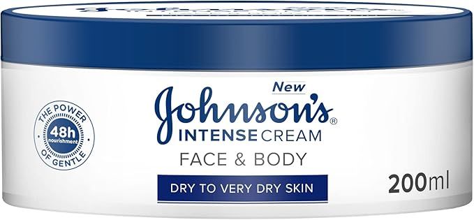 Buy Johnson's Intense Nourishment Face & Body Cream, Dry To Very Dry ...