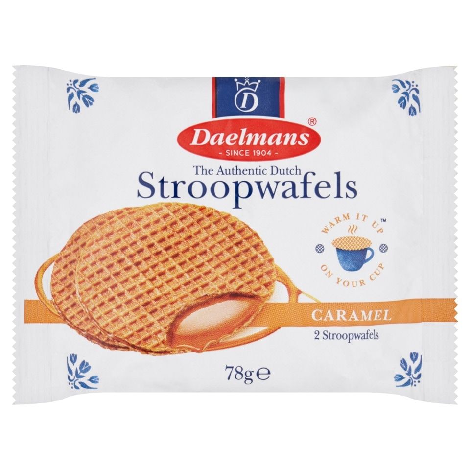Buy Daelmans Dutch Delight Duos Caramel Waffles, 78g Online in UAE ...