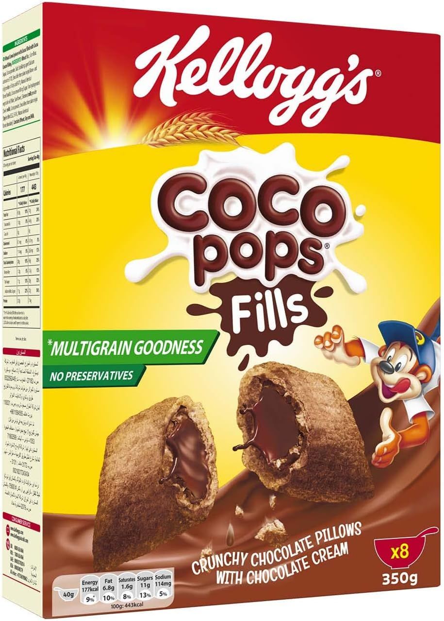 Buy Kellogg's Coco Pops Fills 350 g Online in UAE | Talabat UAE