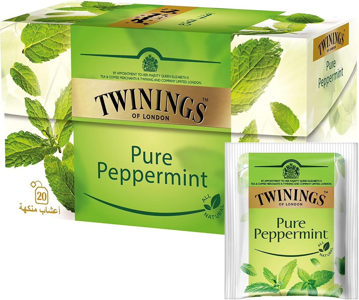 Buy Twinings Infusion Pure Peppermint Tea Bags, 20 Bags Online in Oman ...