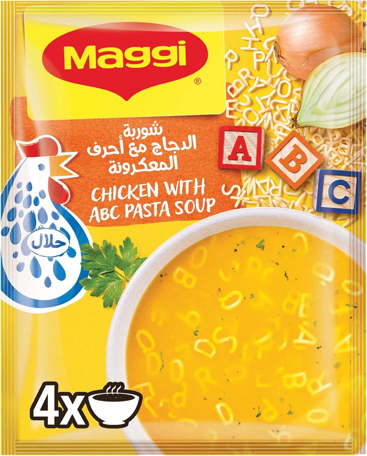 Buy Maggi Chicken ABC Pasta Soup 66 g Online in Kuwait | Talabat Kuwait