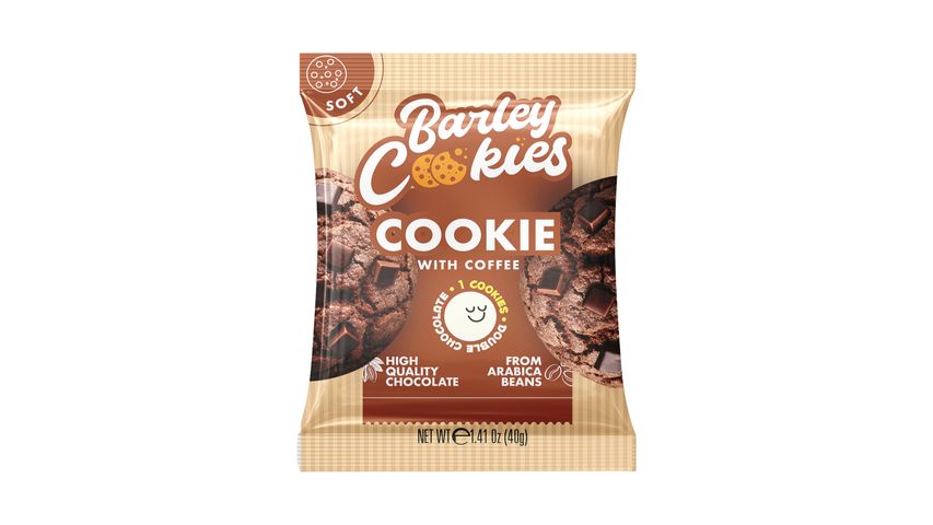 Barley Cookies Kahveli Çikolatalı Kurabiye 40 g - yemeksepeti.com