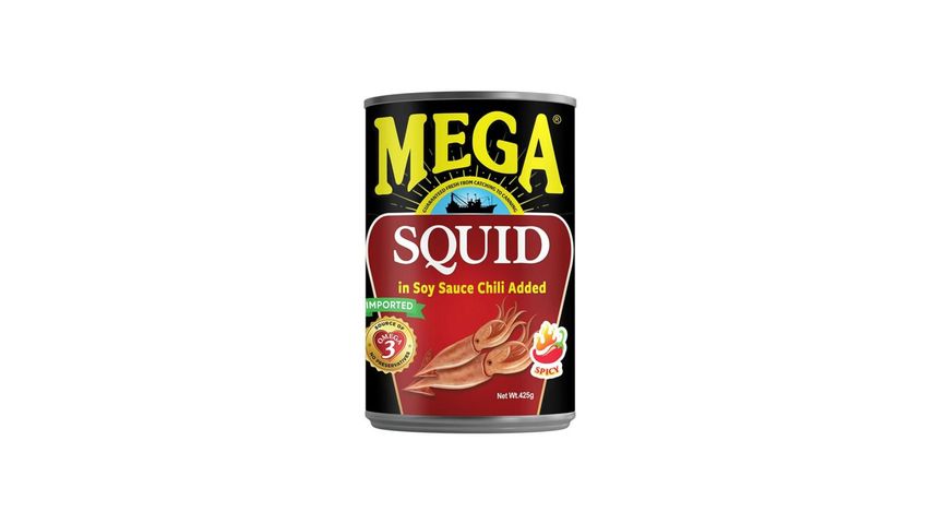 Mega Squid in Soy Sauce Chili Added 425g delivery in the Philippines ...