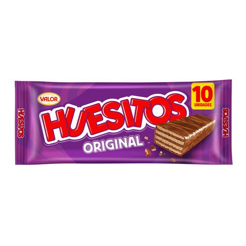 Buy Huesitos Original Wafer Chocolate Bar Biscuits, 10x20g Online in ...
