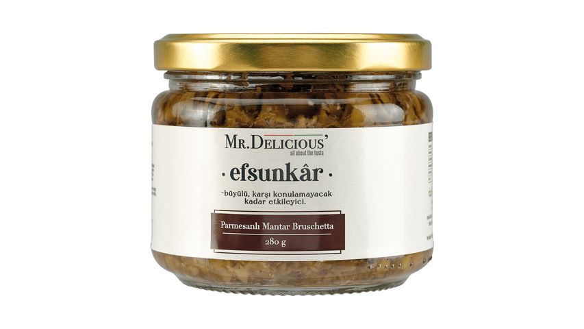 Mr.Delicious Parmesanlı Mantar Bruschetta Makarna Sosu 280 g ...