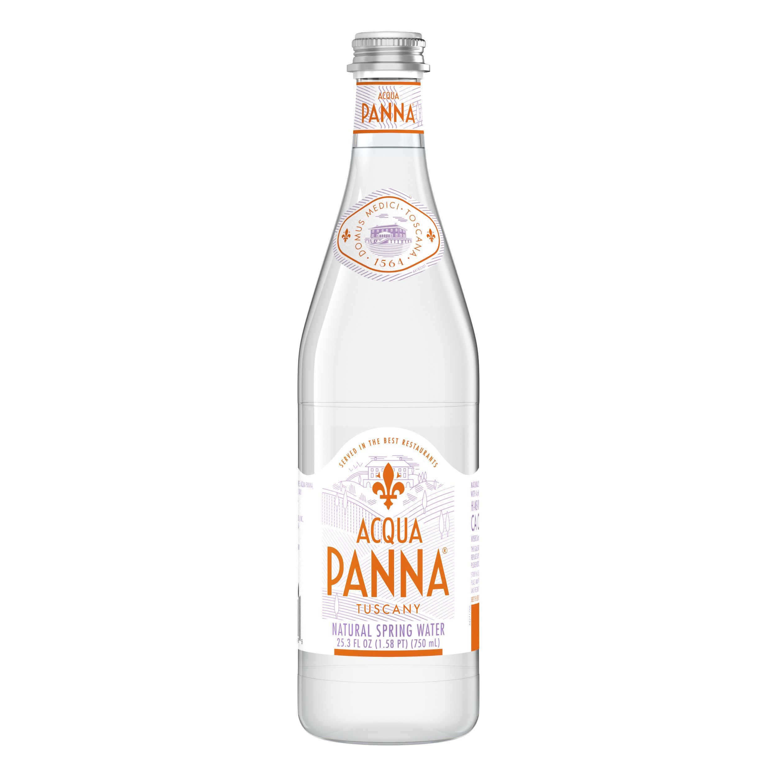 Buy Acqua Panna Natural Spring Water Glass Bottle, 750ml Online in Oman | Talabat Oman