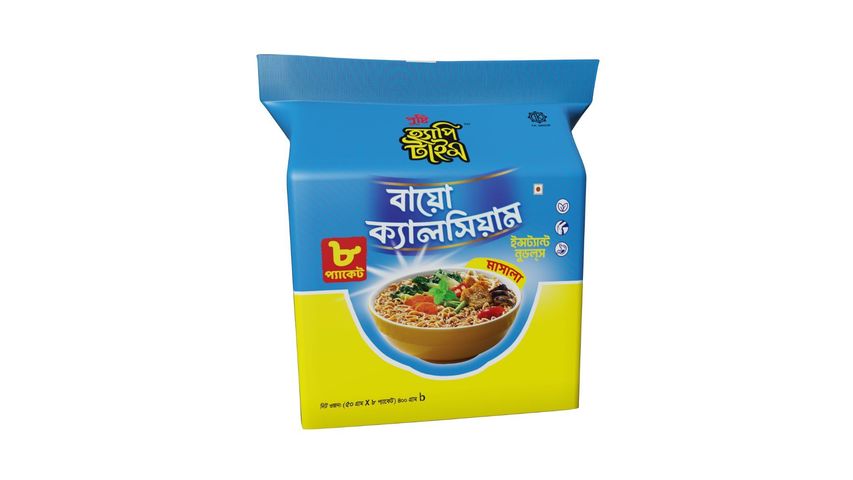Pusti Happy Time Bio Calcium Instant Noodles 400g Pack 8 Pieces ...