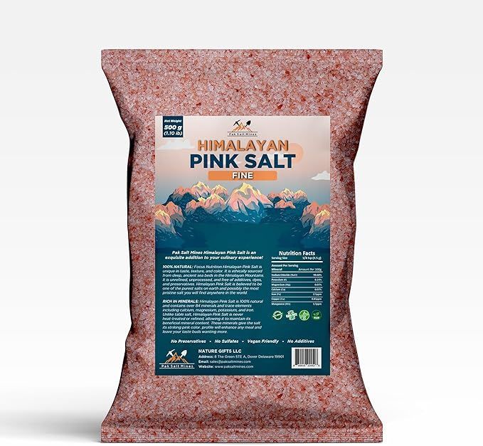 Buy Budallah Himalayan Pink Salt Fine, 500g Online in Bahrain | Talabat ...