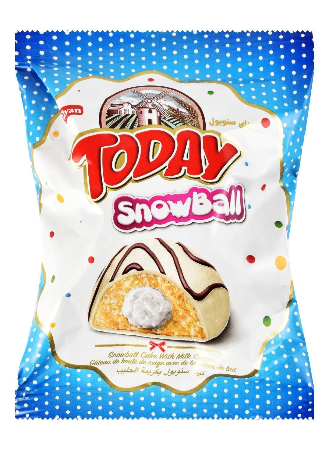 Buy Today Snowball Milky Cake Filled with Milk Cream, 40g Online in ...