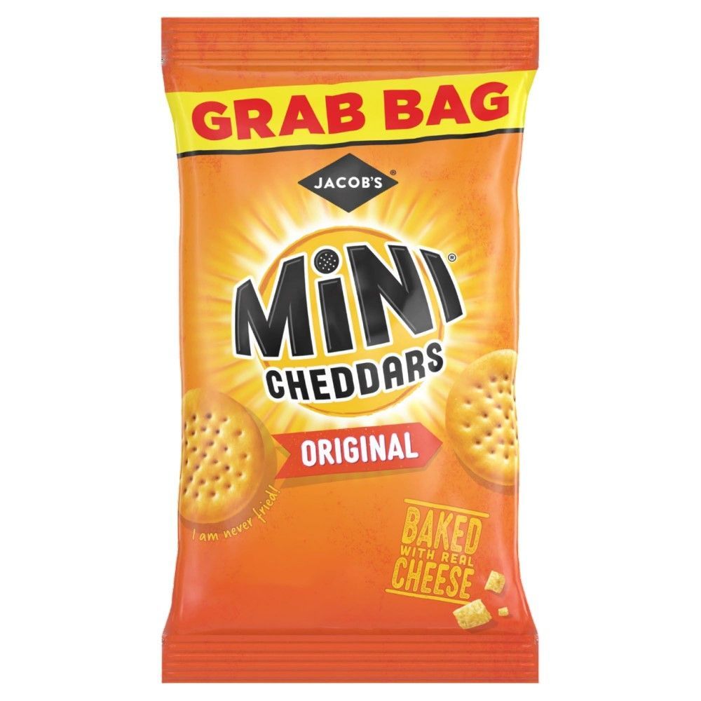 Buy Jacob's Mini Cheddars Cheese Snack Biscuits, 45g Online in UAE ...