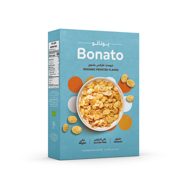 Buy Bonato Organic Frosted Flakes, 300g Online in Kuwait | Talabat Kuwait