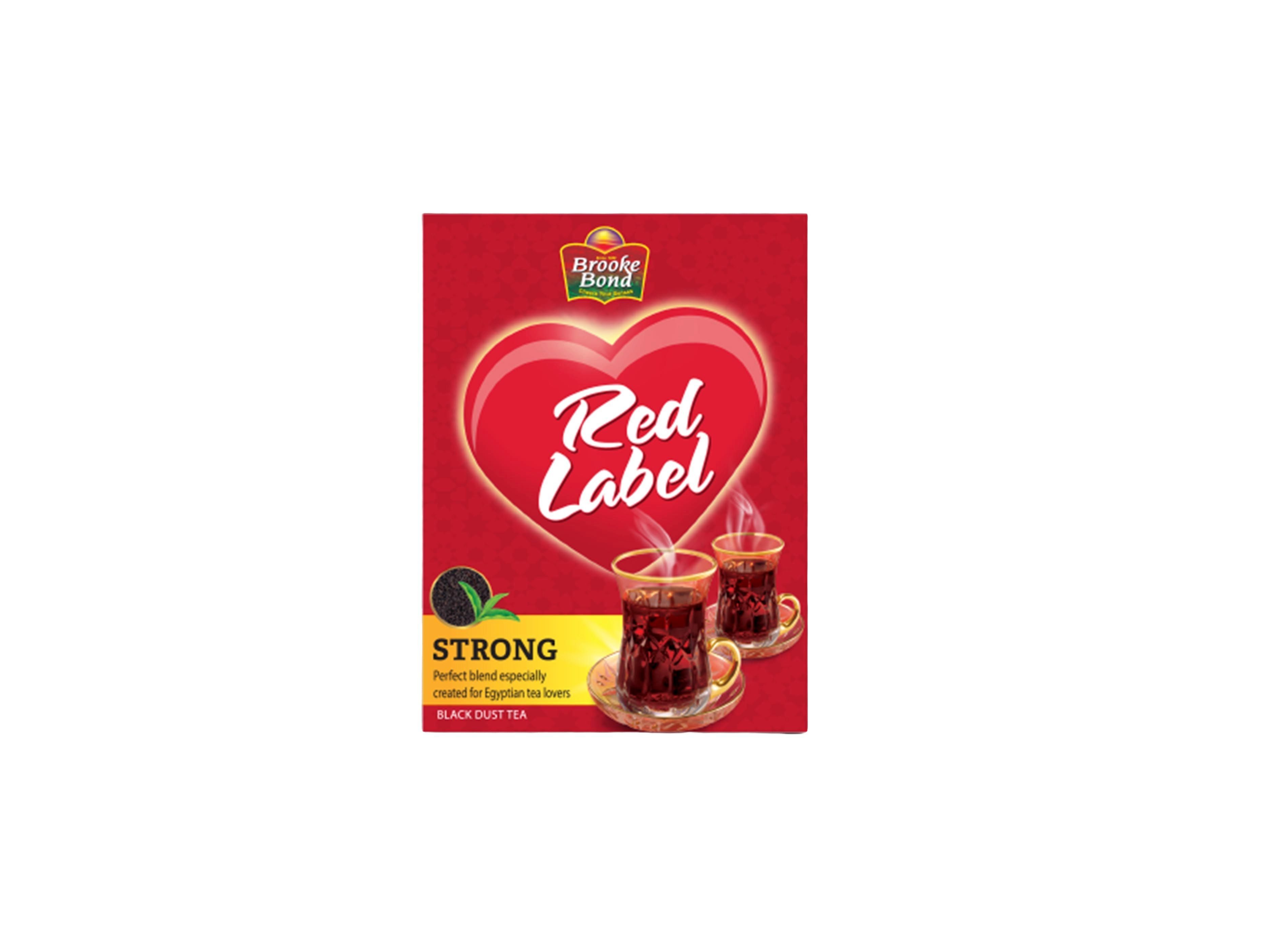 Buy Brooke Bond Red Label Black Dust Tea, 40g Online in Egypt | Talabat ...