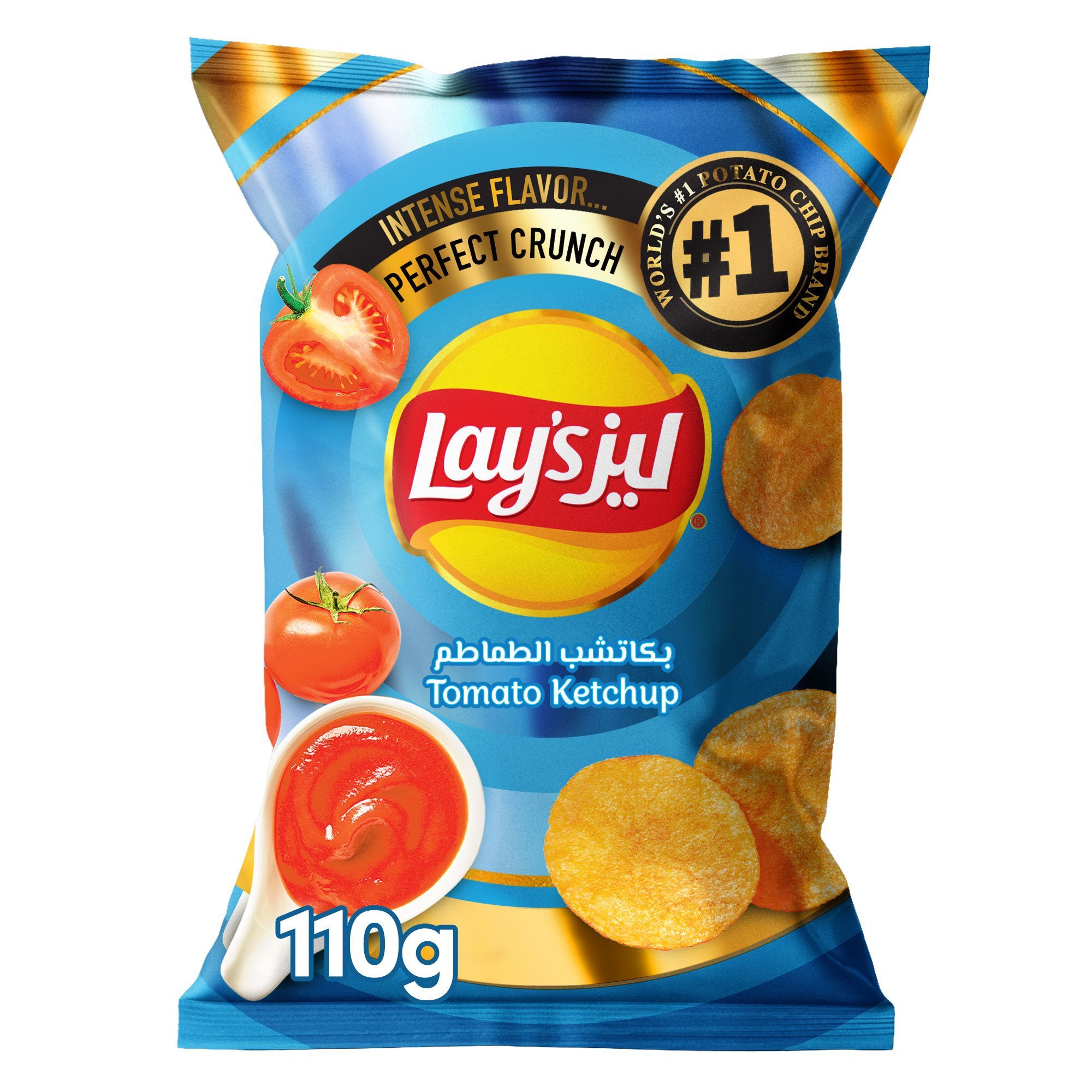 Buy Lay's Ketchup Potato Chips, 155g Online in Kuwait | Talabat Kuwait