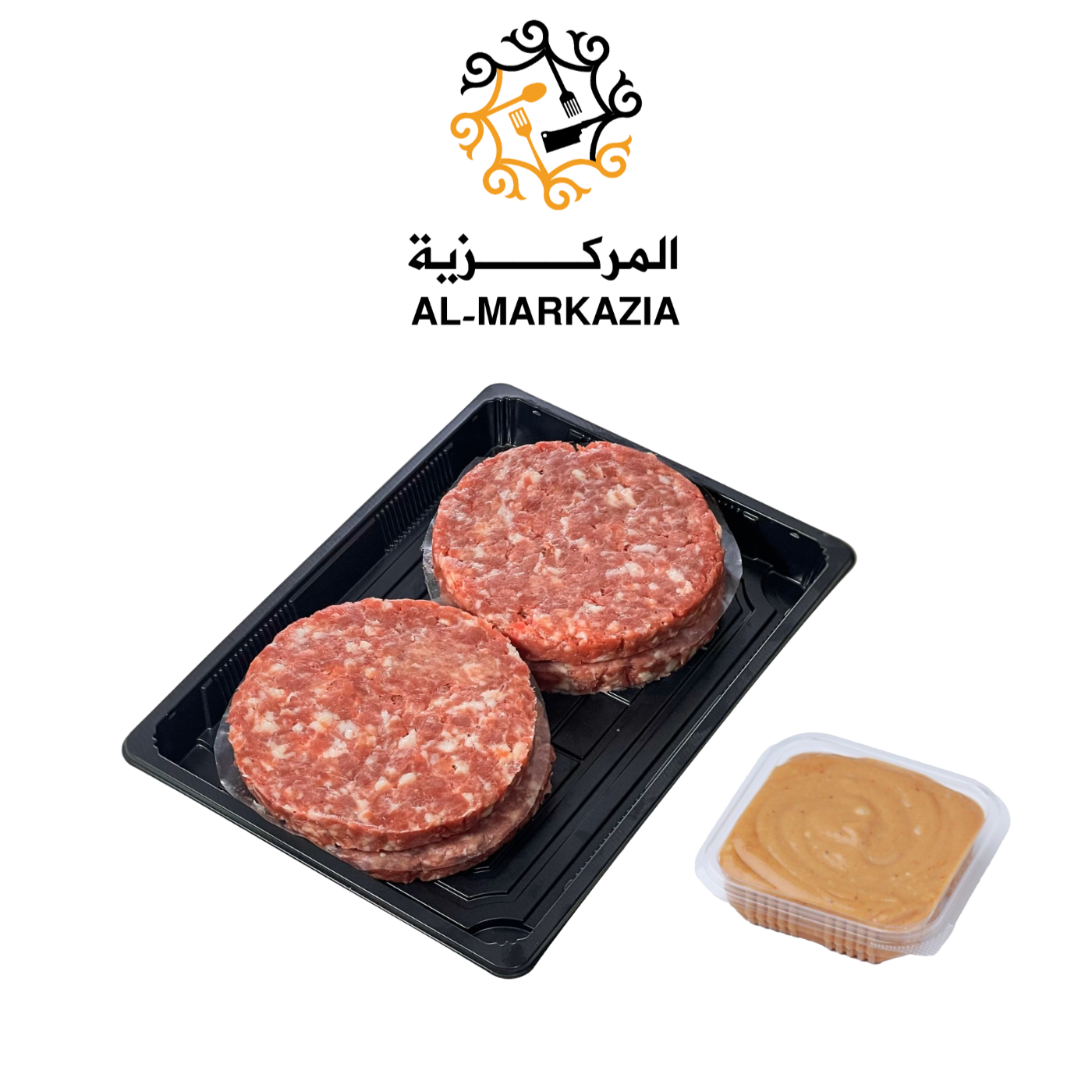 Buy Al Markazia Fresh Local Beef Burger with Suace, 500g Online in ...