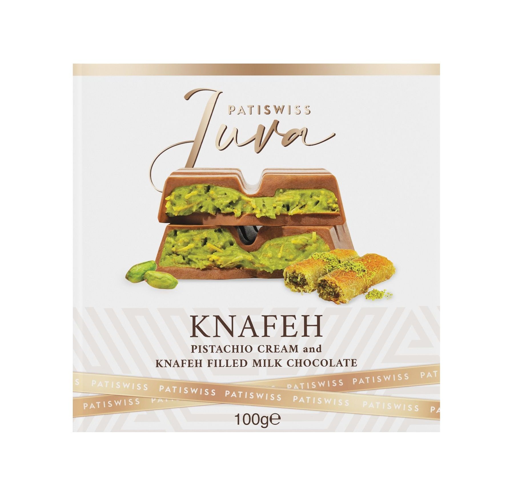 Buy Patiswiss Juva Knafeh Pistachio Cream & Knafeh Filled Milk ...