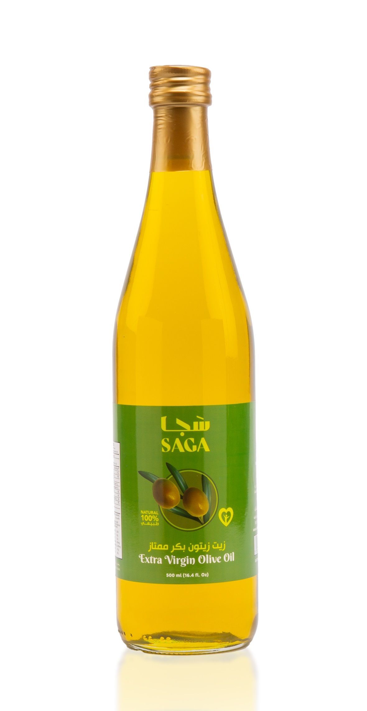 Buy Saga Extra Virgin Olive Oil Lebanese, 500ml Online in Kuwait ...