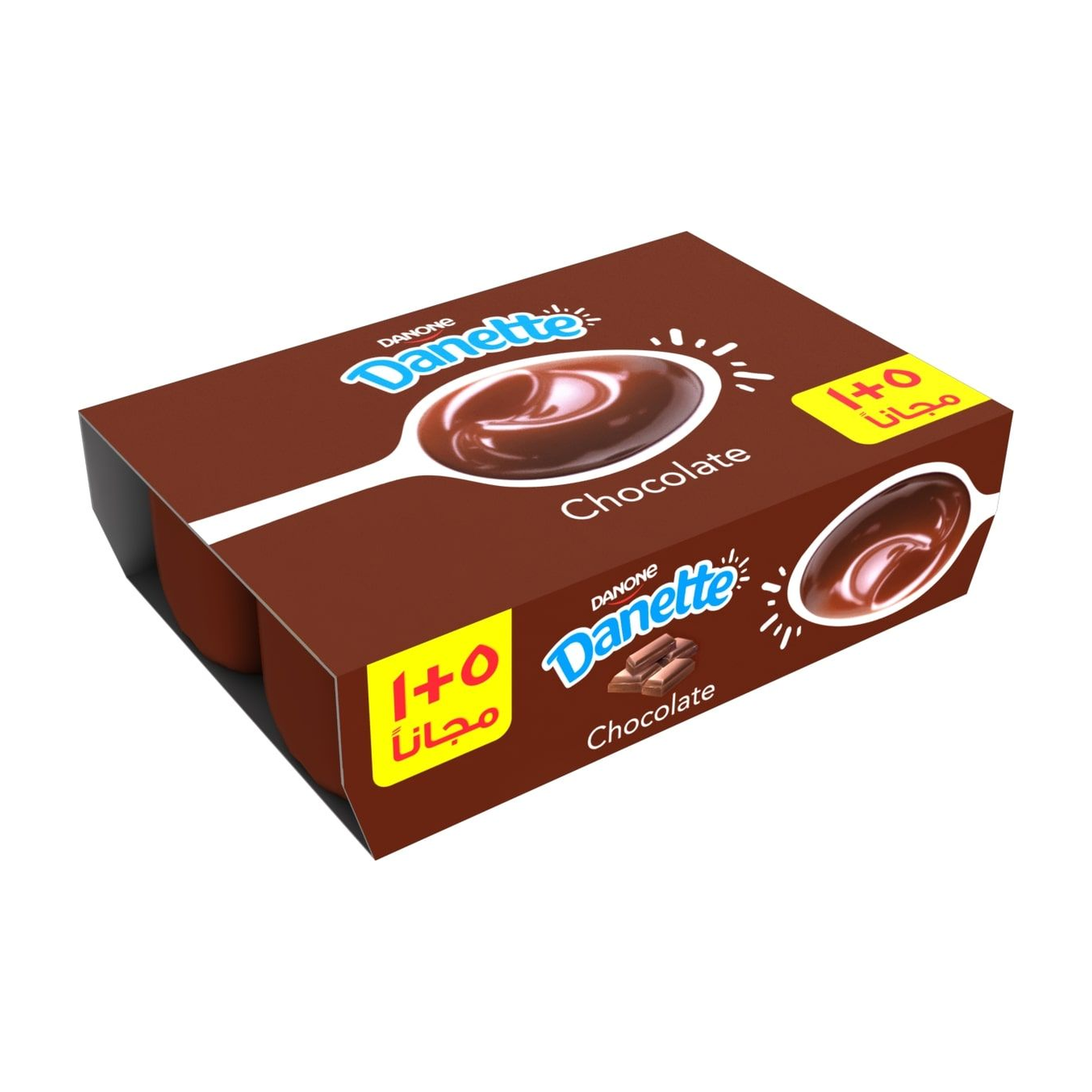Buy Danette Chocolate Flavored Pudding, 6x100g Online in Egypt ...