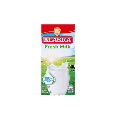 Alaska Fresh Milk Brik 200ml delivery in the Philippines | foodpanda