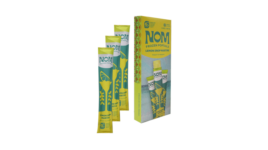 NOM Frozen Poptails Lemon Drop Martini 3 x 65ml delivery in the ...