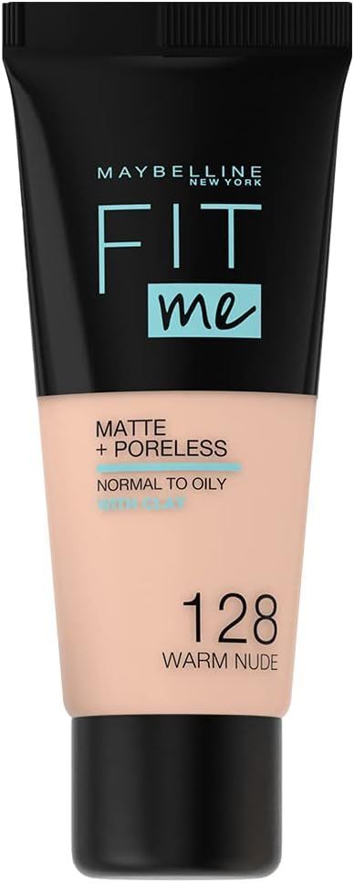 Buy Maybelline New York Fit Me Matte + Poreless Foundation - 128 Warm ...