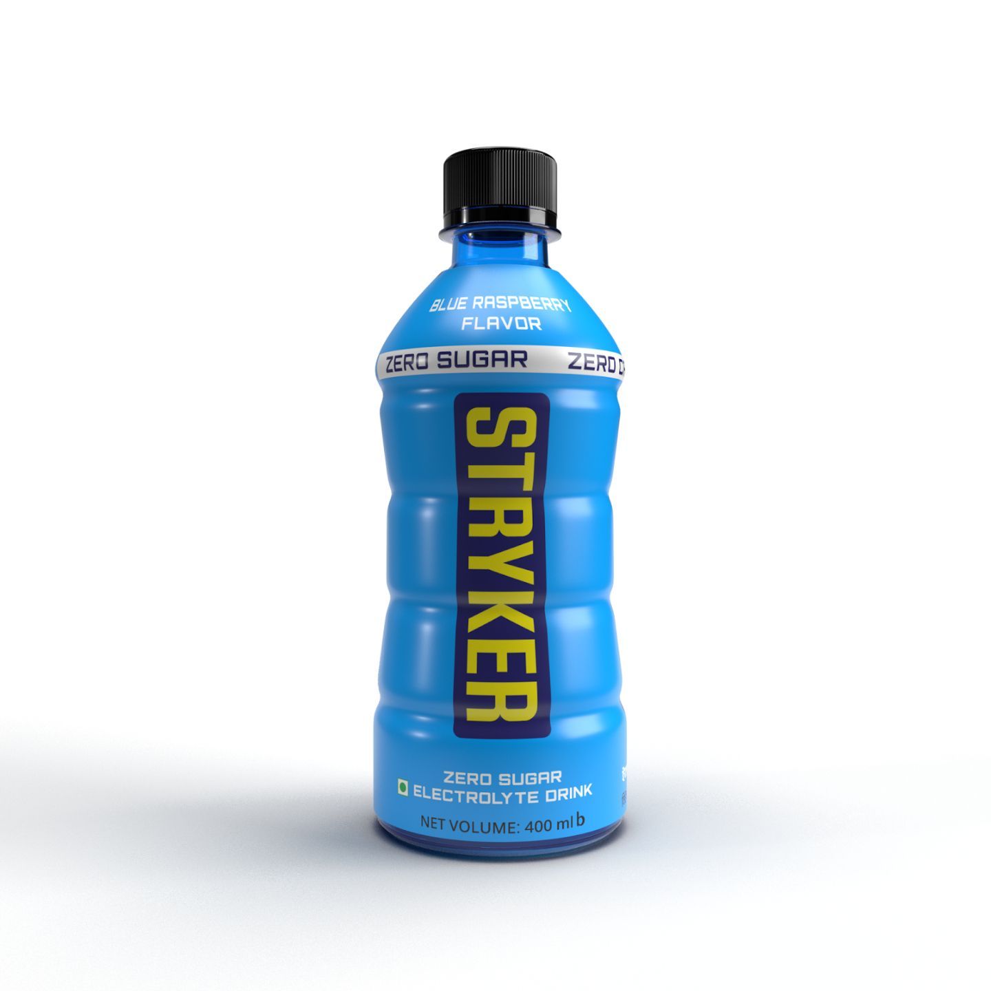 Stryker Zero Sugar Electrolyte Drink Blue Raspberry Flavor 400ml ...