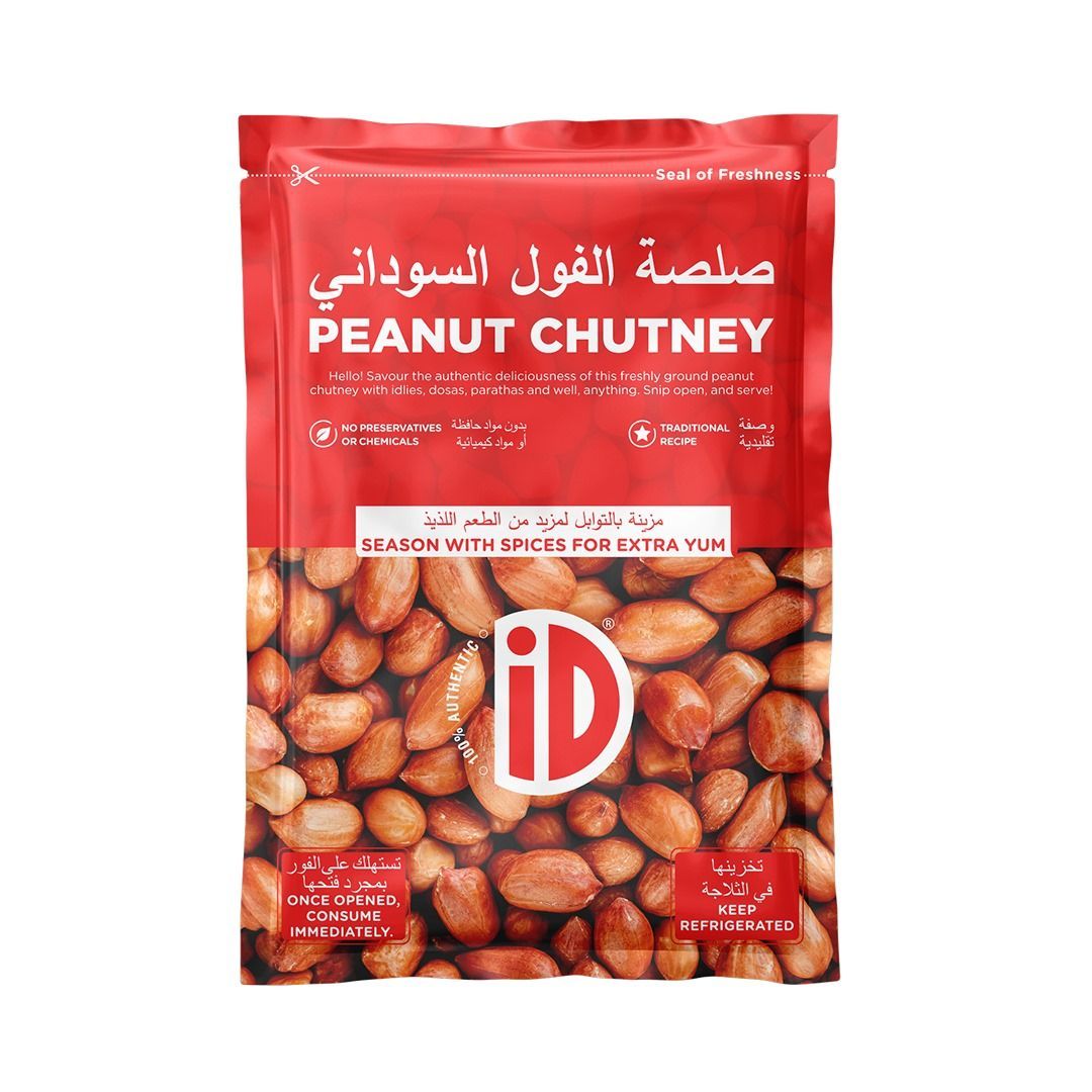 Buy ID Fresh Peanut Chutney, 120g Online in UAE | Talabat UAE