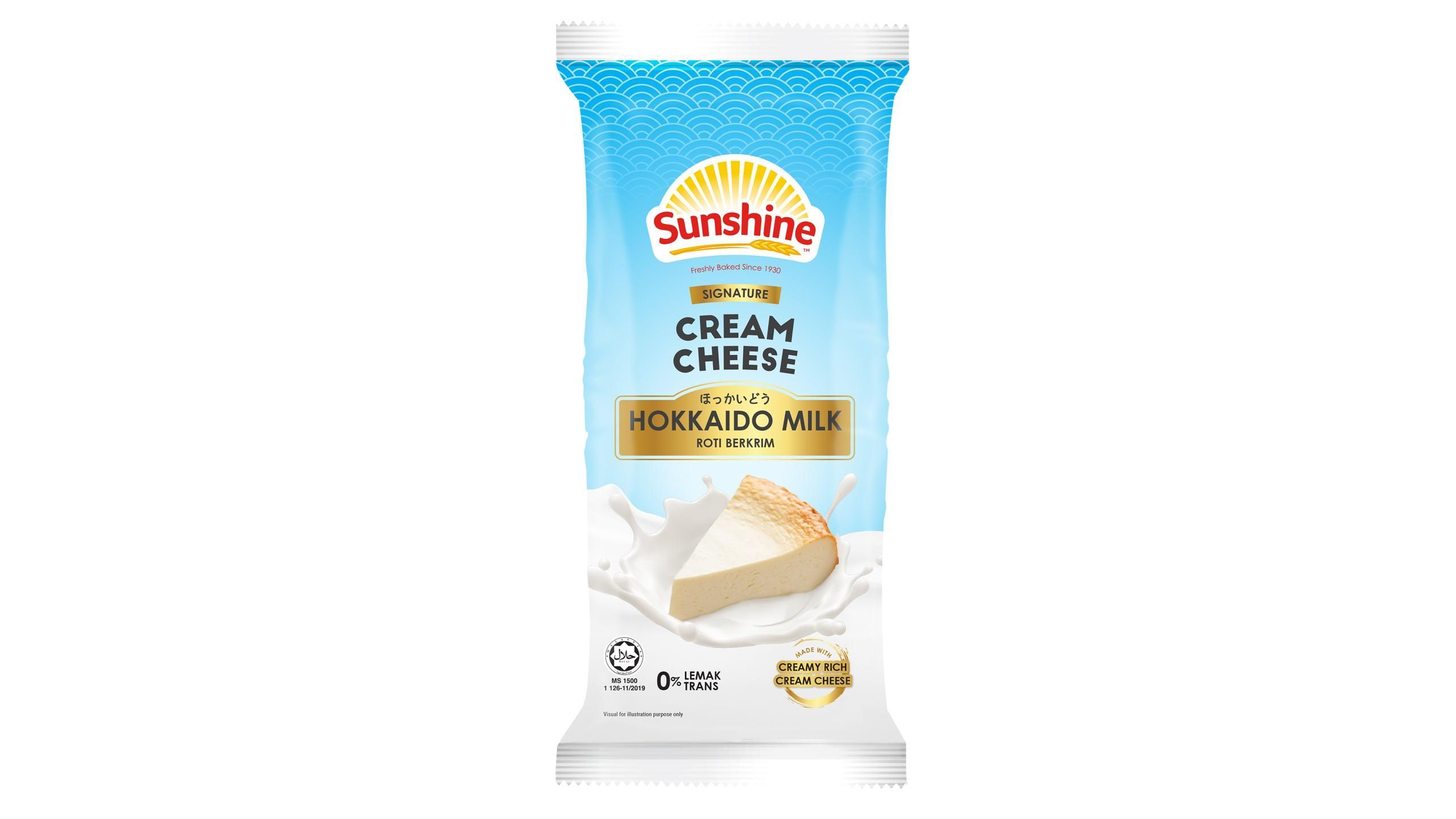 Sunshine Signature Cream Cheese Hokkaido Milk Cream Roll 52g delivery ...