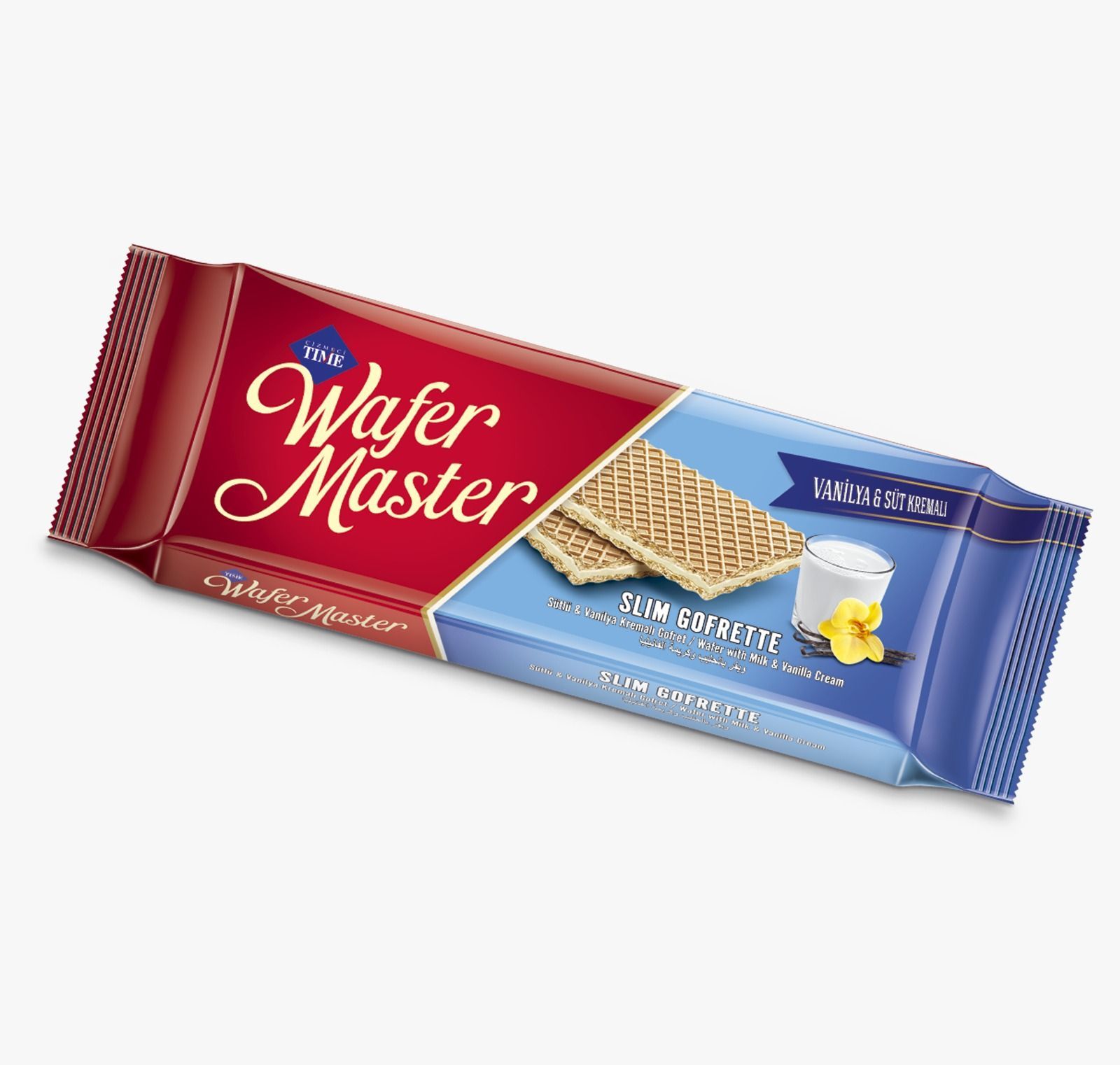 Buy Cizmeci Time Wafer Master Slim Gofrette Wafers with Milk & Vanilla ...