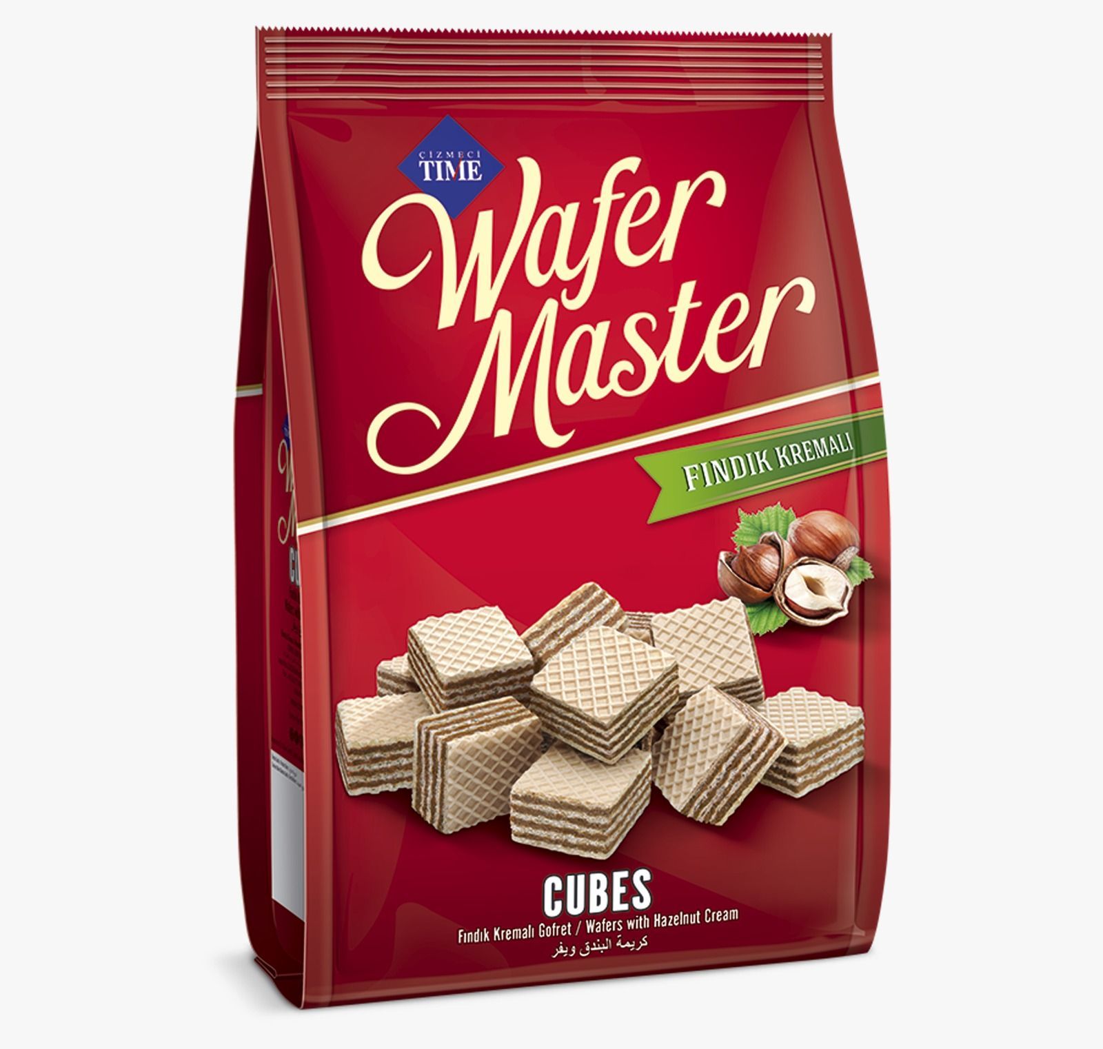Buy Cizmeci Time Wafer Master Wafers Cubes with Hazelnut Cream, 100g ...