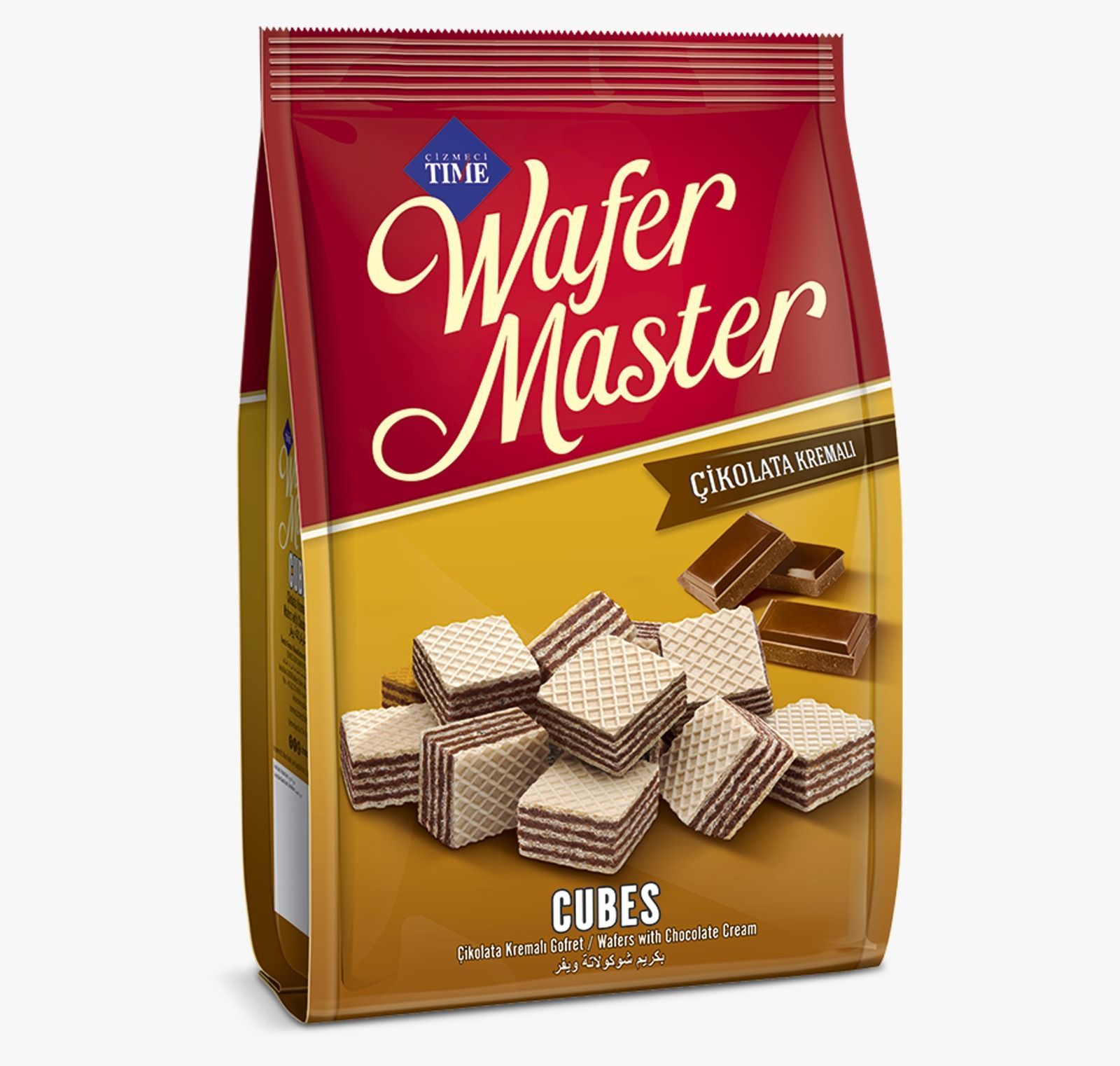 Buy Cizmeci Time Wafer Master Wafers Cubes with Chocolate Cream, 100g ...