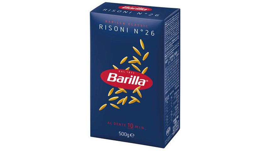 Barilla Pasta Risoni | 500g - foodora.no