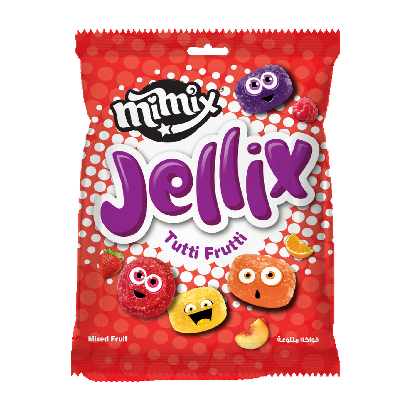 Buy Mimix Jellix Tutti Frutti Single Pouch Twist Candy, 20g Online in ...