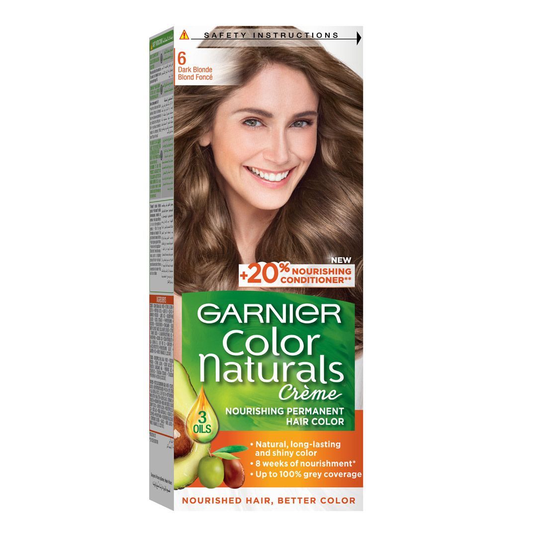 Buy Garnier Color Naturals 6 Dark Blonde Haircolor 100g Online in ...