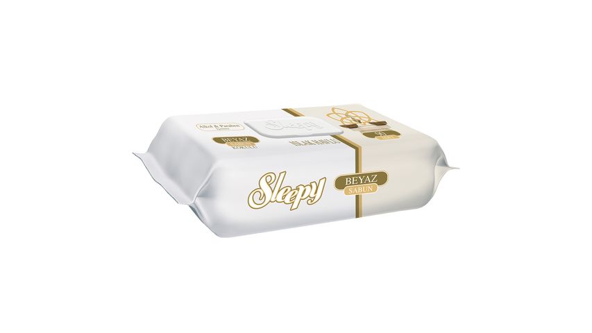 Sleepy Beyaz Sabun Kokulu Islak Havlu 90'lı - yemeksepeti.com