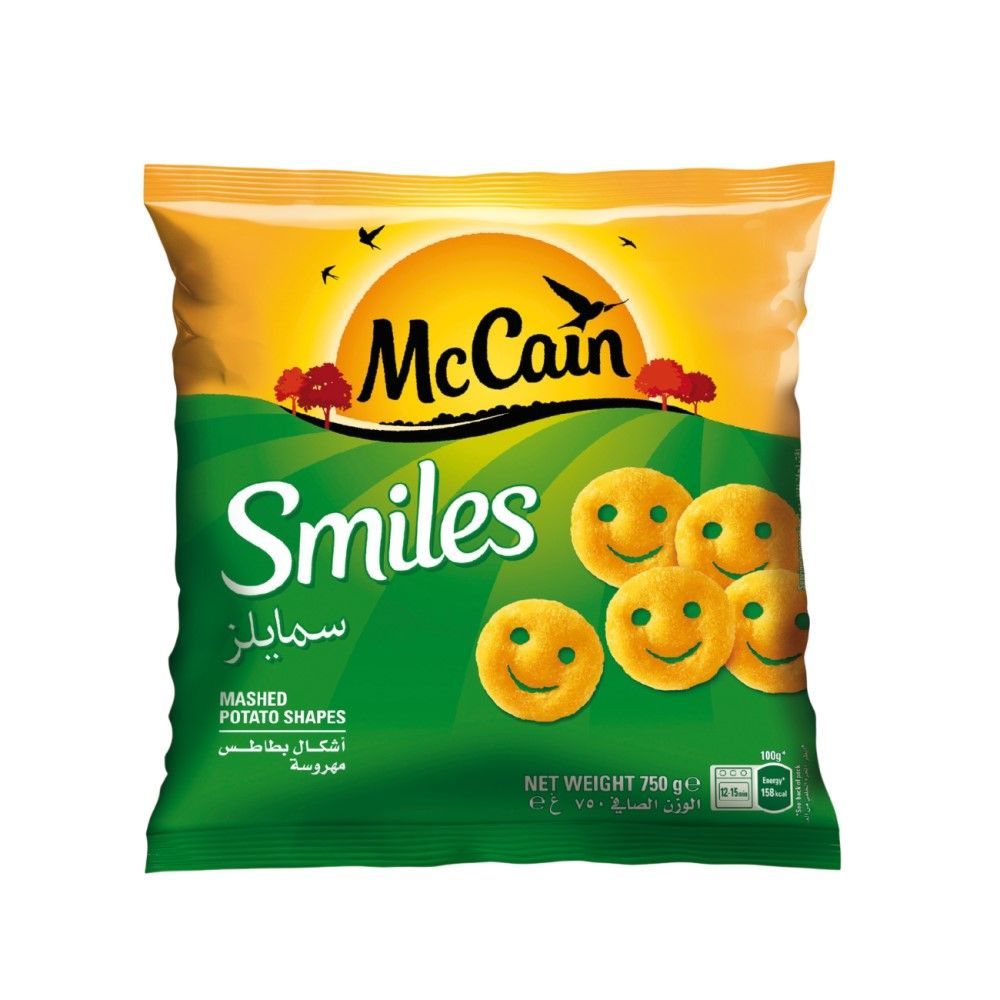 Buy McCain Smiles Shaped Mashed Potato, 750g Online in Bahrain ...