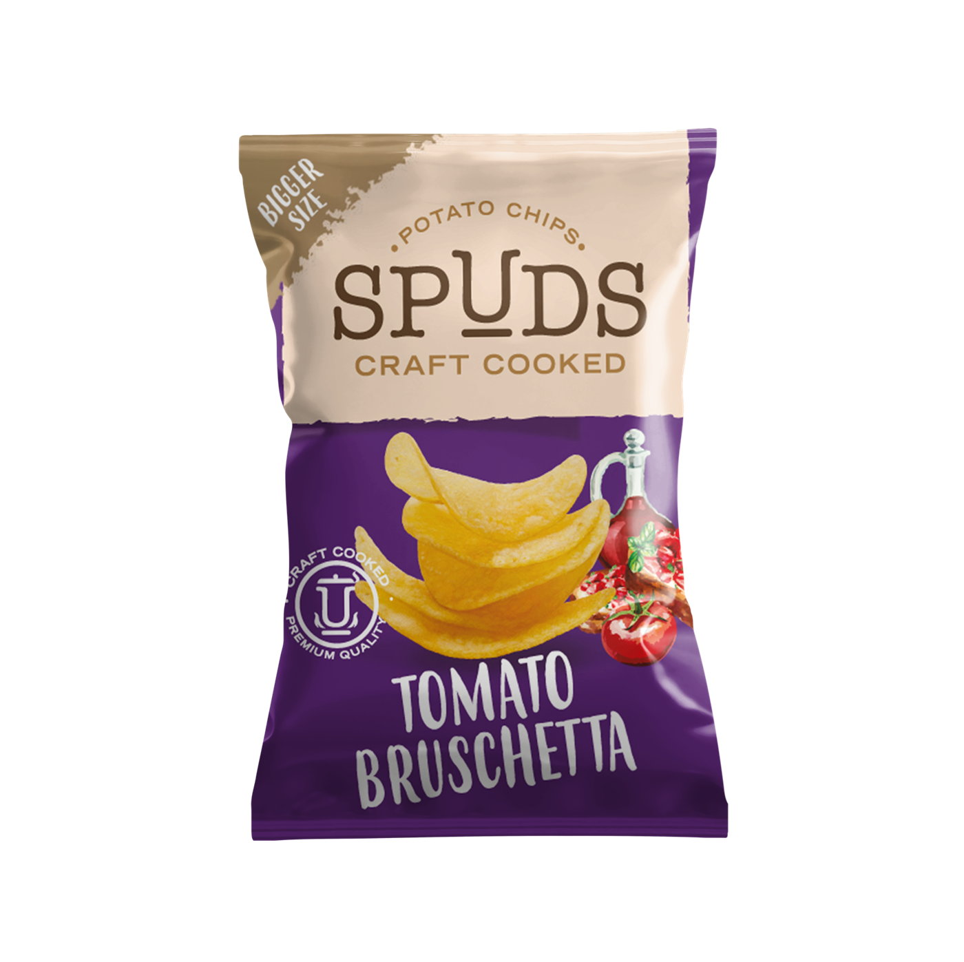 Buy Spuds Tomato Bruschetta Potato Chips, 40-50g Online in Egypt ...