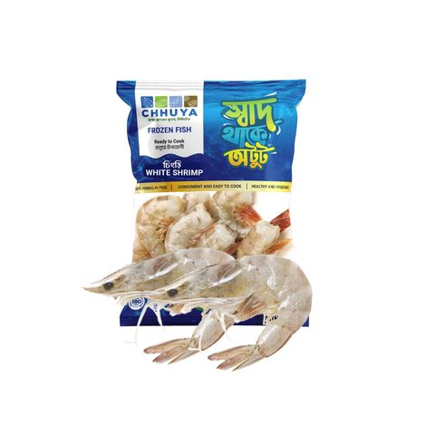 Chhuya White Shrimp Headless 500g delivery in Bangladesh | foodpanda