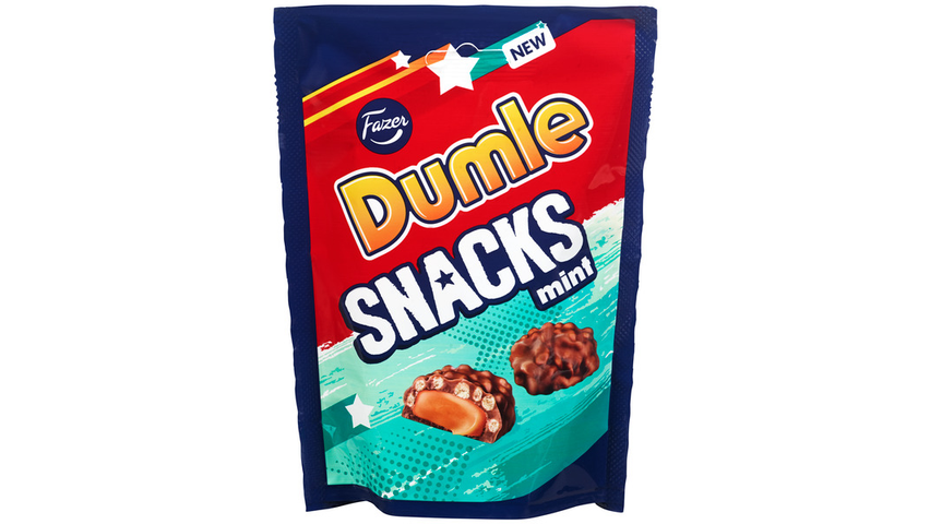 Fazer Dumle Snacks Mint Sjokolade | 100g - foodora.no