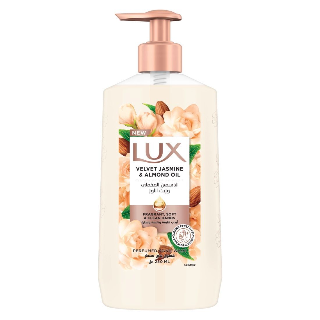 Buy Lux Perfumed Liquid Hand Wash Velvet Jasmine,250ml Online in ...