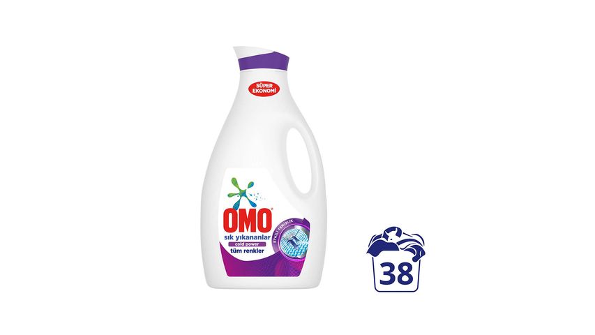 Omo Liquid Laundry Detergent for Frequent Washes 2470 ml - yemeksepeti.com