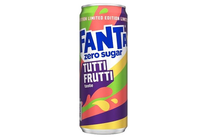 Fanta Zero Sugar tutti-frutti ízű szénsavas energiamentes üdítőital ...